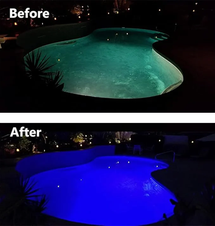 Inground LED Pool Light Replacement | PoolLights.com